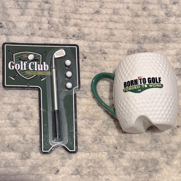 Office | Golf Club Pen Set And Mug | Poshmark